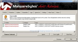How to remove Protection System (Uninstall instructions)