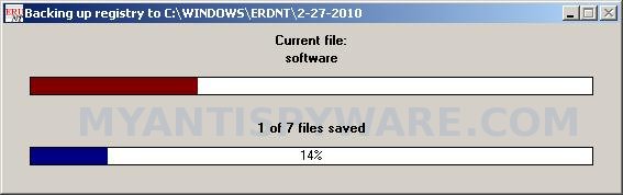 How to backup Windows Registry using ERUNT