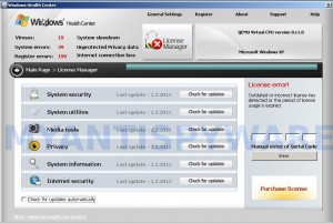 How to remove Windows Health Center virus