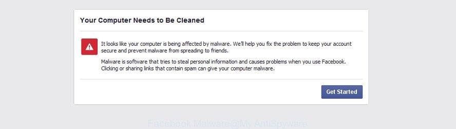 How to remove Facebook Malware message [Virus removal guide]