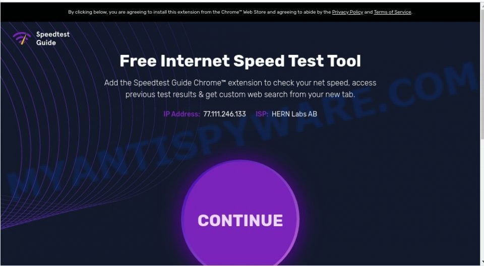 How to remove Speed Test Guide (Virus removal guide)