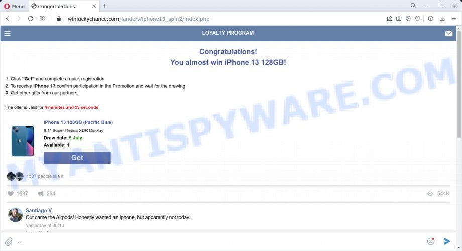 How to remove Loyalty Program Survey Scam (Virus removal guide)