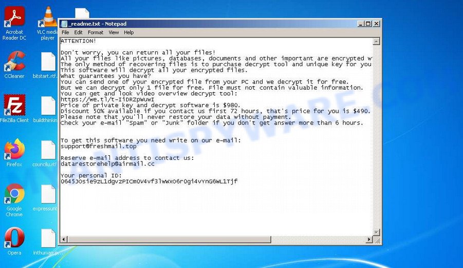 Remove Vvoo virus (.vvoo file extension) Vvoo File Recovery