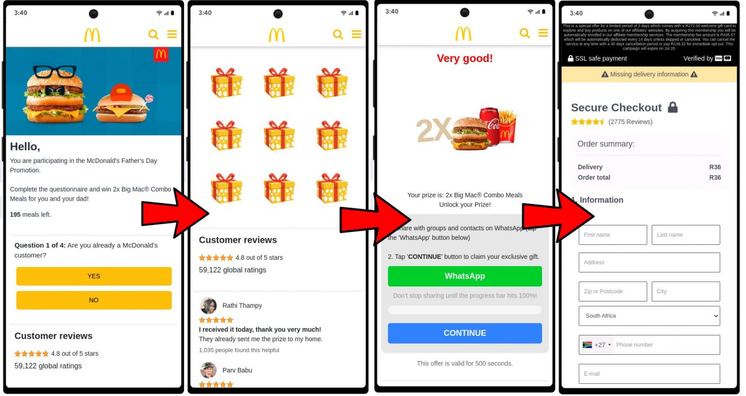 McDonald’s Father’s Day Promotion Scam on WhatsApp: Beware of Fake 2x ...