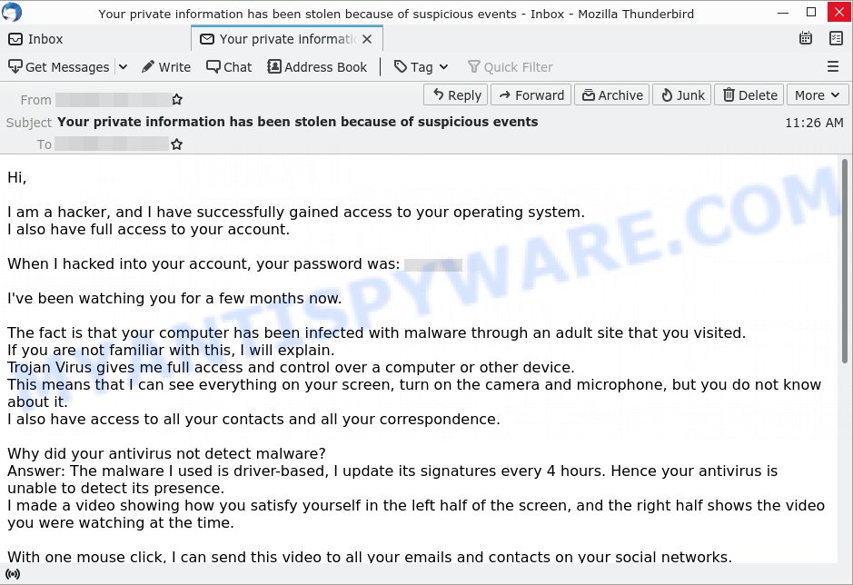 Have You Heard Of Pegasus Email Scam What To Do If Youre Targeted