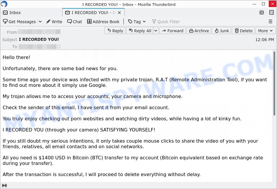 Have You Heard Of Pegasus Email Scam What To Do If Youre Targeted