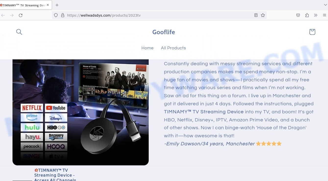 Is TIMNAMY TV Streaming Device a Scam? An In-Depth Review - MyAntiSpyware