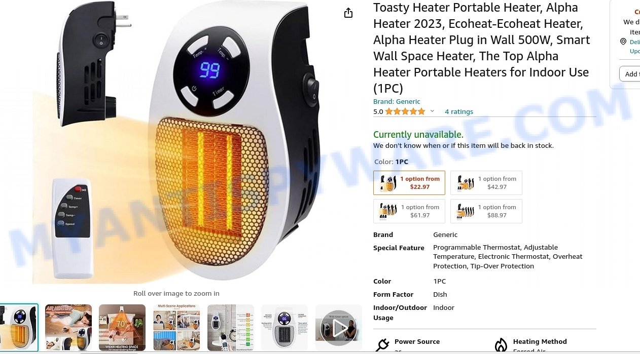 Toasty Heater Review: Uncovering a Scam or a Legit Buy?
