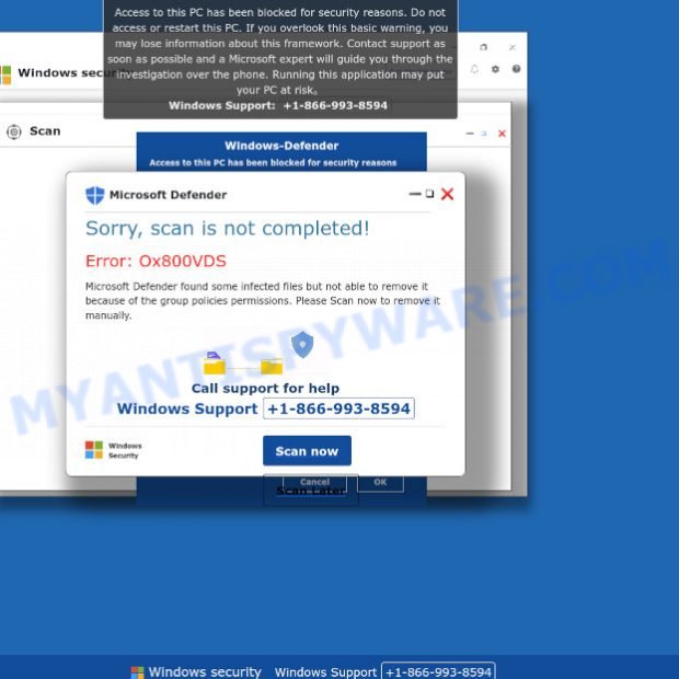 'Windows locked due to unusual activity' Pop-Up: A Tech Support Scam ...