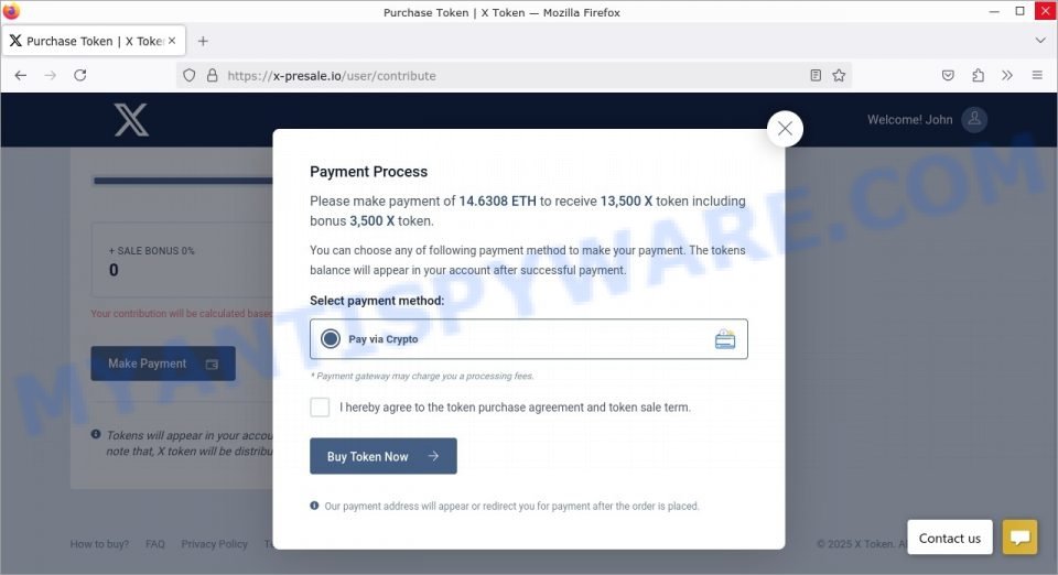 X Token Presale Scam: What You Need to Know - MyAntiSpyware