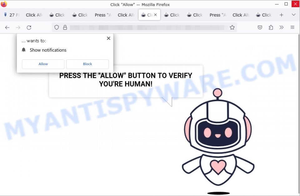 How to remove Verify You're Not A Robot pop-ups