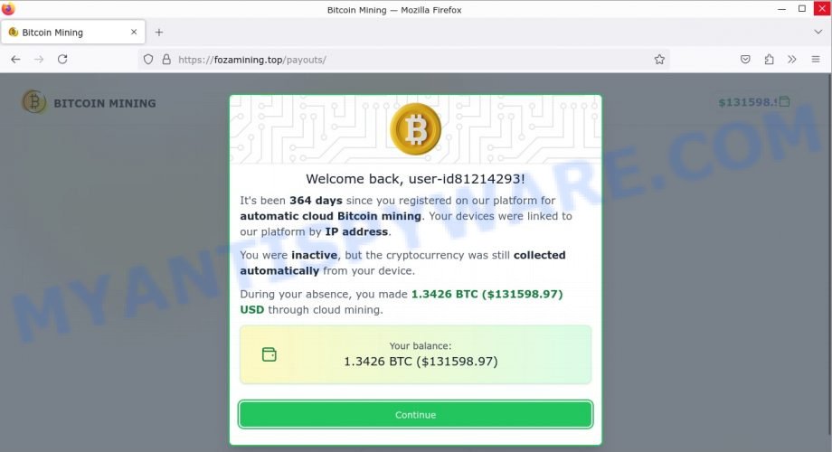 Binance Bitcoin Payout Scam Alert: A Phishing Email to Avoid