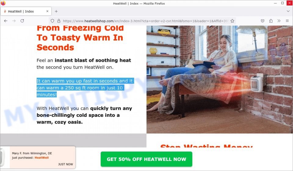 HeatWell Heater Review: Scam or Legit? Uncovering the Truth - MyAntiSpyware