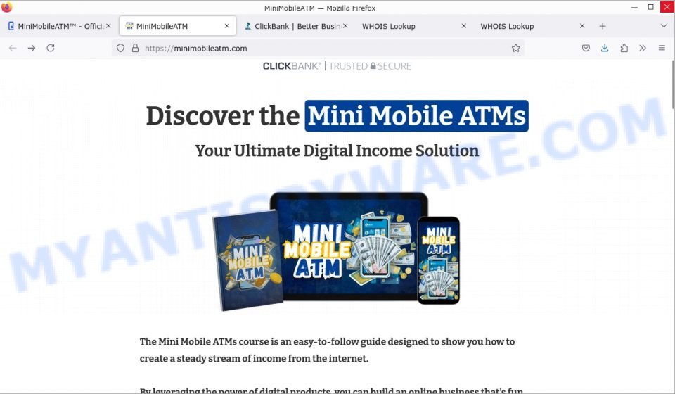 Mini Mobile ATM app Review, "Phone Trick" Scam