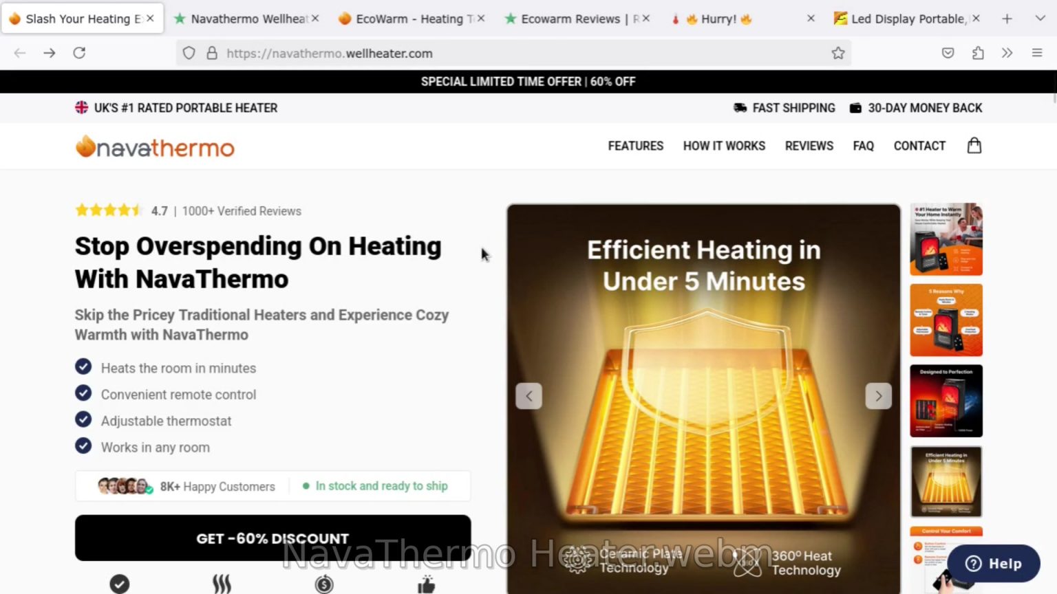 NavaThermo Heater Review: Scam or Legit? What You Need to Know