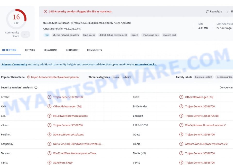 'OneStart' Browser - Step-By-Step Uninstall instructions, PC cleanup