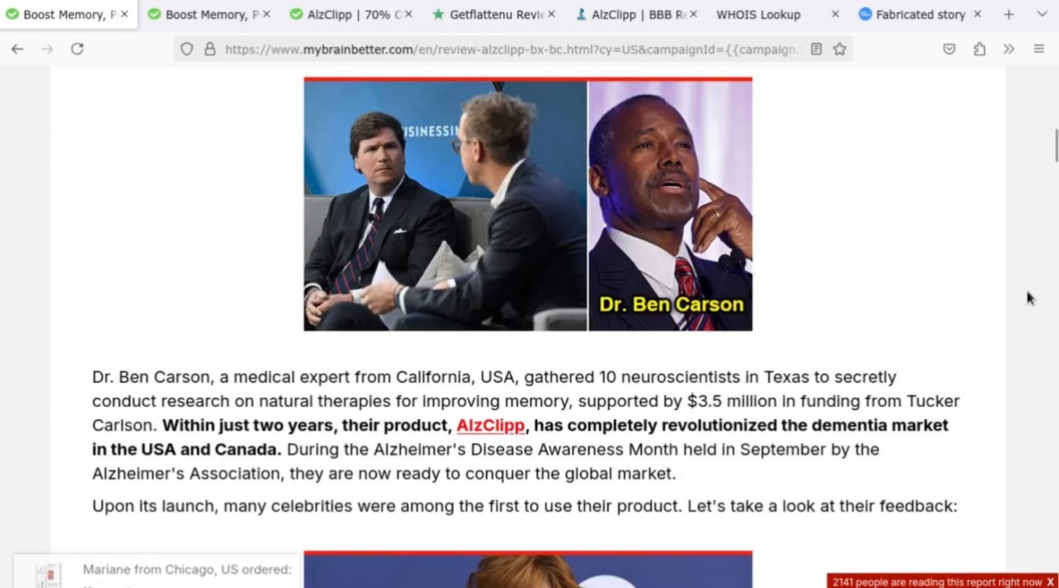 AlzClipp Reviews, Scam or Legit? Sylvester Stallone & Dr. Ben Carson