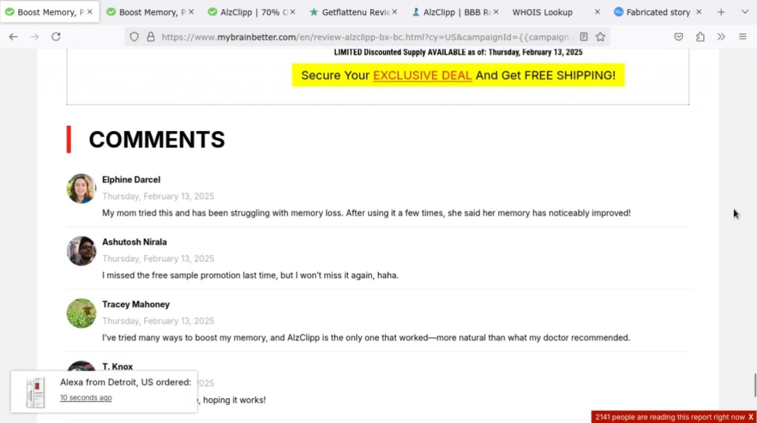 AlzClipp Reviews, Scam or Legit? Sylvester Stallone & Dr. Ben Carson