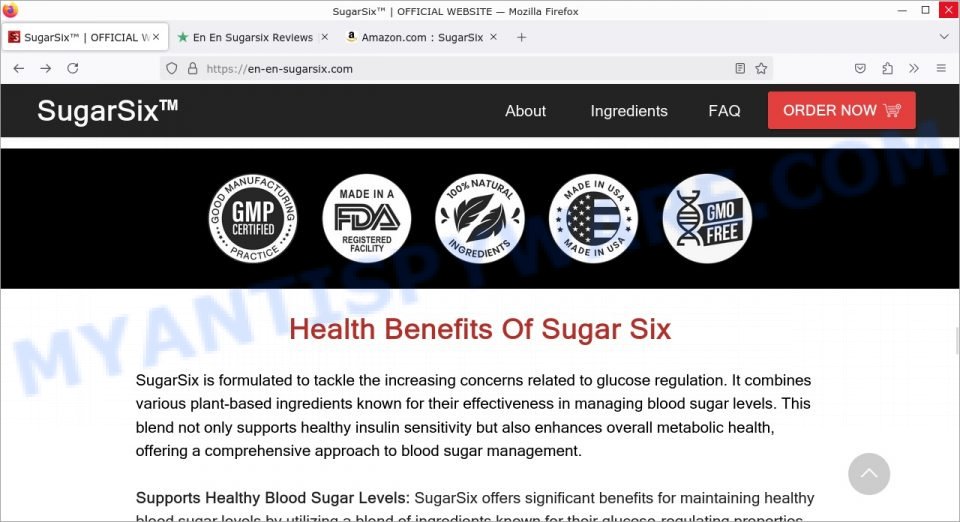 Sugar Six Drops Reviews: Scam or Legit? Dr. Bruce Halbert? - MyAntiSpyware