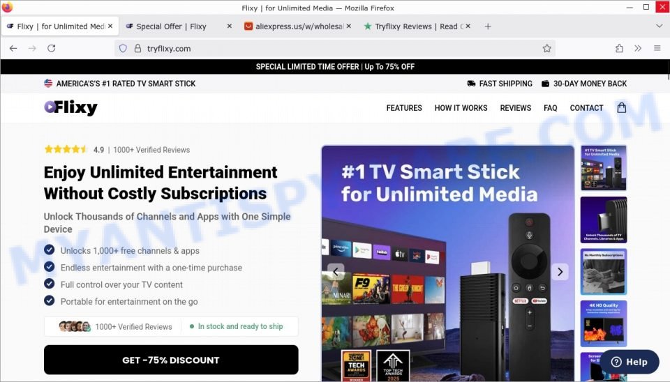 Flixy TV Smart Stick Reviews, Scam or Legit, Uncovering the Truth ...