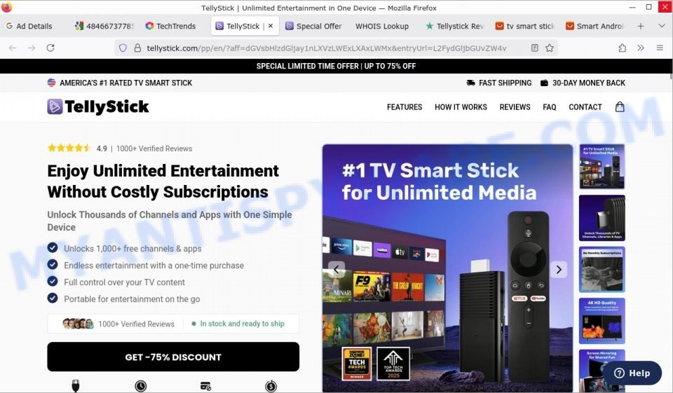 TellyStick TV Smart Stick Reviews, Scam or Legit? What You Need to Know ...