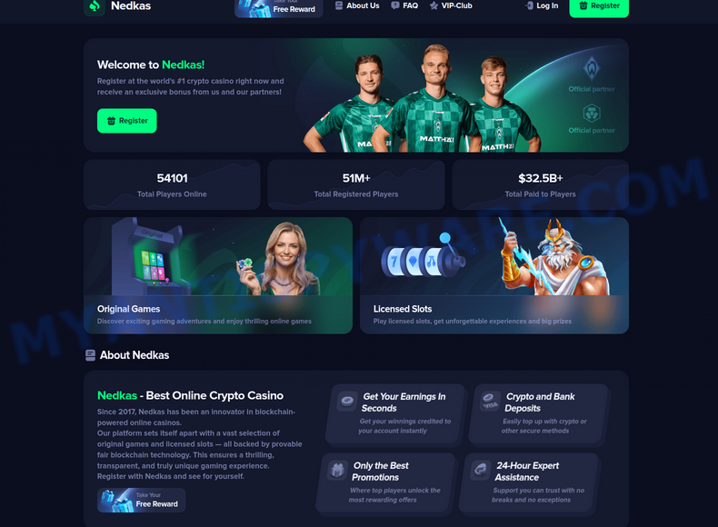 Nedkas.com Scam Alert: Fake Promo Codes