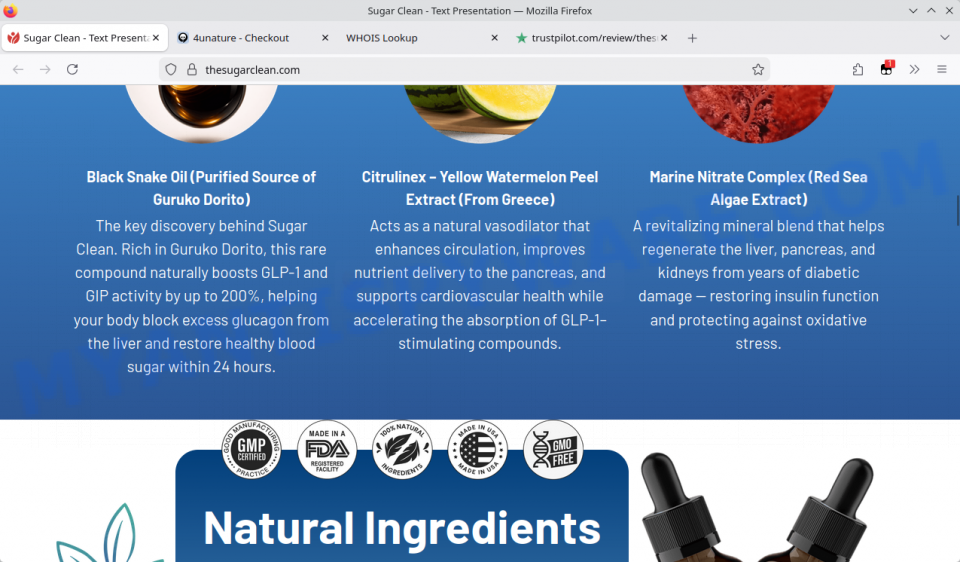 Sugar Clean Drops Reviews, Fake Diabetes Reversal & GLP-1 Reactivation ...