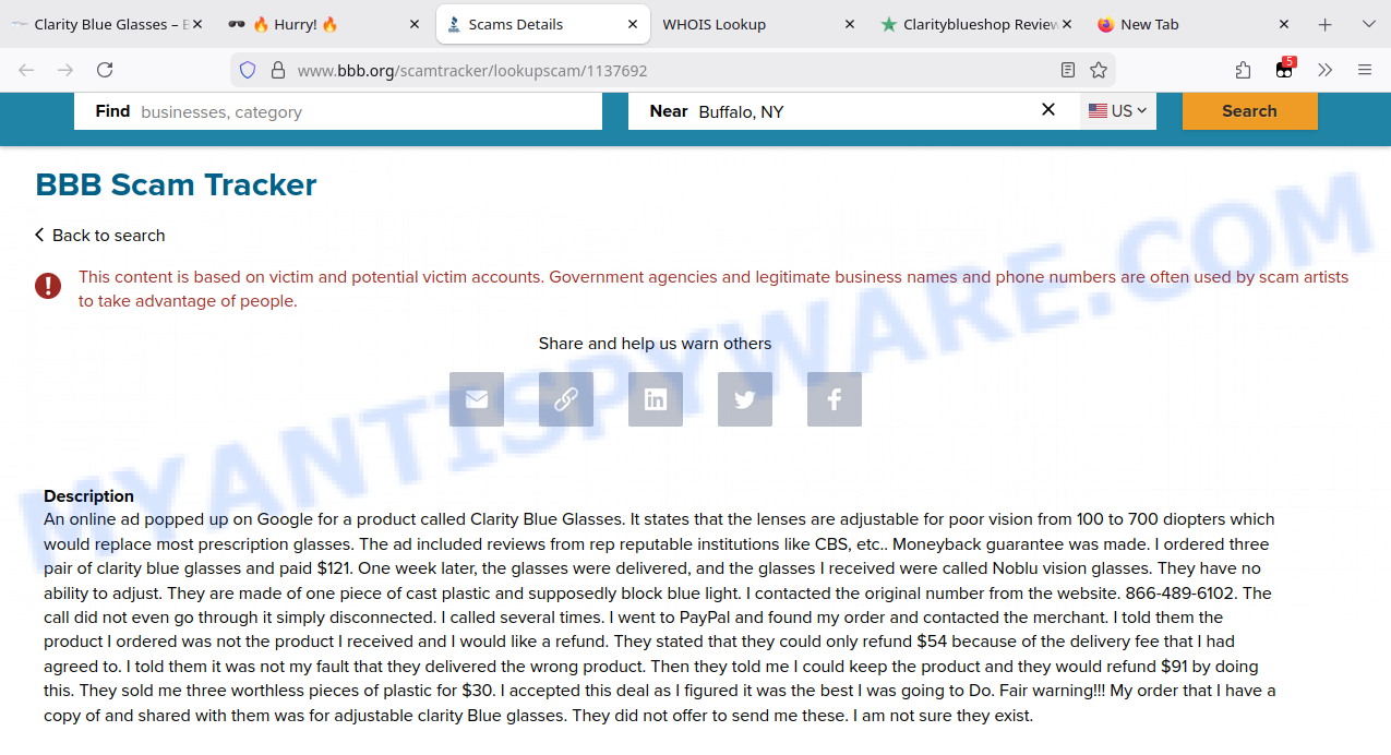 Clarity Blue Glasses Reviews, Fake “73% Blue‑Light Hack” Scam Exposed ...