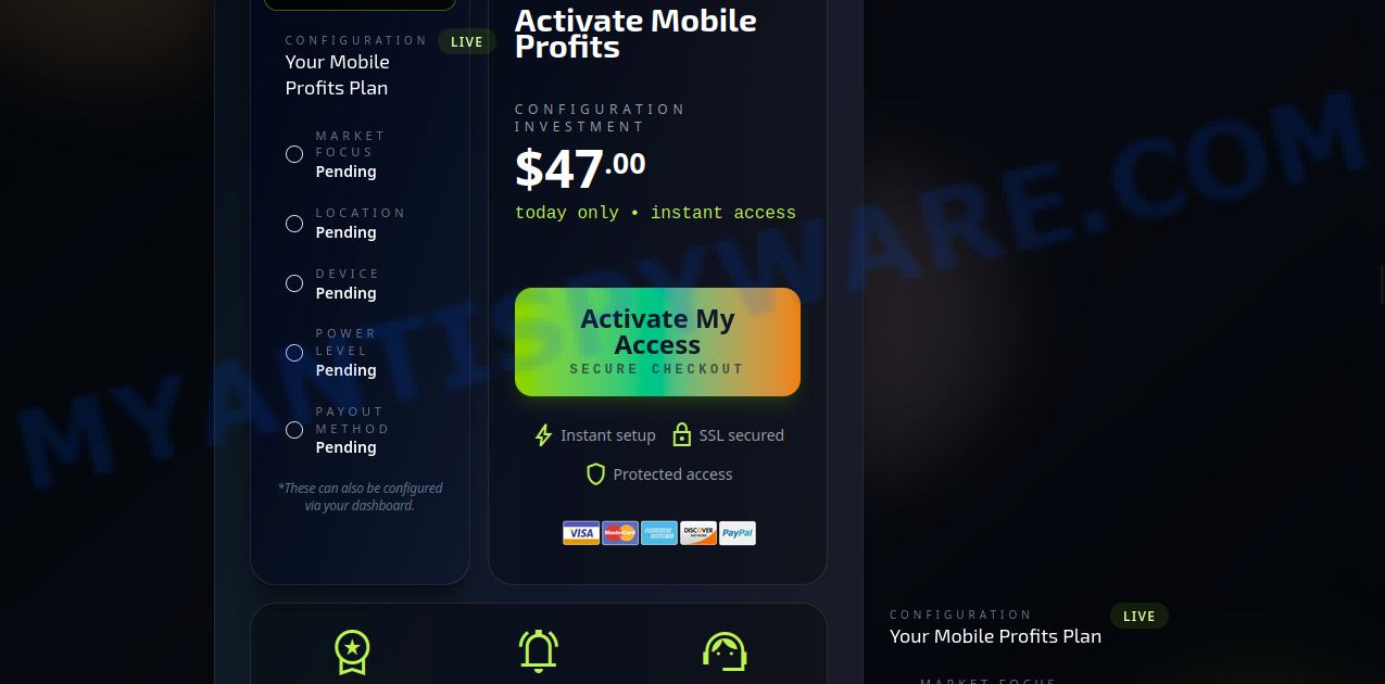 Mobile Profits Reviews, 7-Minute Phone Trick Scam Exposed - MyAntiSpyware